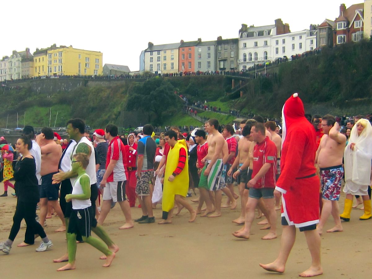 Where to go for a Christmas & New Year swim in Wales 2021 - Buzz