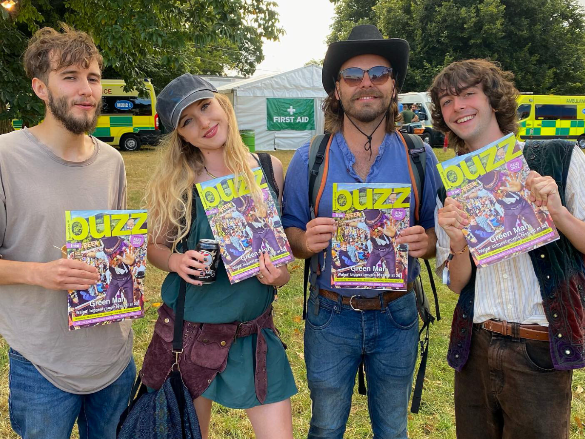 Dactyl Terra on their new single & performing at Green Man 2022