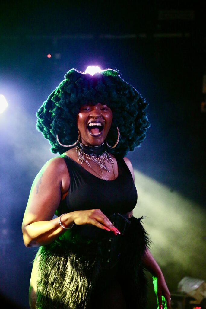 South Africa's Moonchild Sanelly has a weeknight party in Cardiff