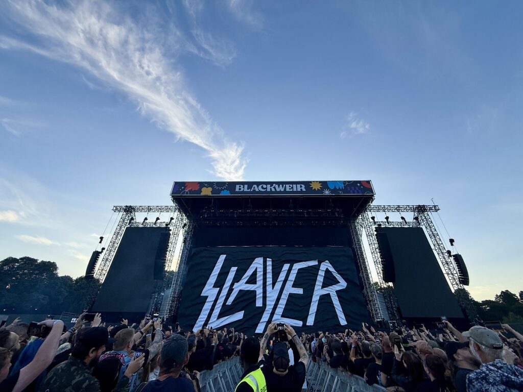 Thrash metal dons Slayer headline heavy day in Blackweir Fields